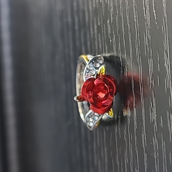 Source Unknown | Jewelry | Red Rose Ring | Poshmark